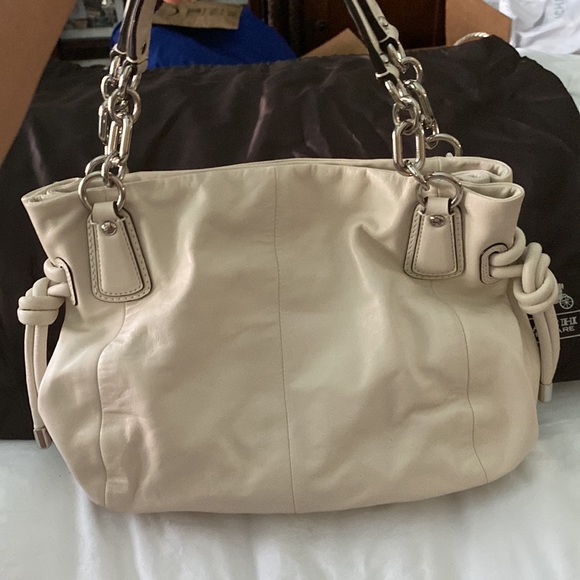 Coach | Bags | Nwt Coach Kri Shoulder Bag In Chalk Perfect Neutral ...
